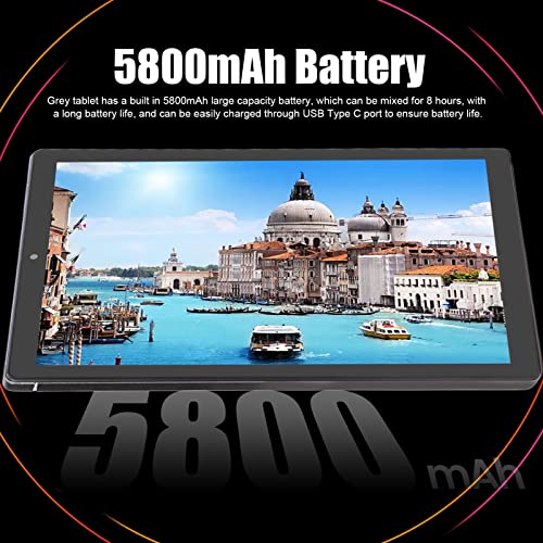 Cryfokt 10.1 Inch Tablet 11, 3G Phone Tablet, 2.4G 5G WiFi, 6GB 128GB, 1920x1200 IPS, Front 5MP Rear 13MP, Dual Sim Card, Cellular Tablet, GPS, Gravity Sensor, 5800mAh Battery