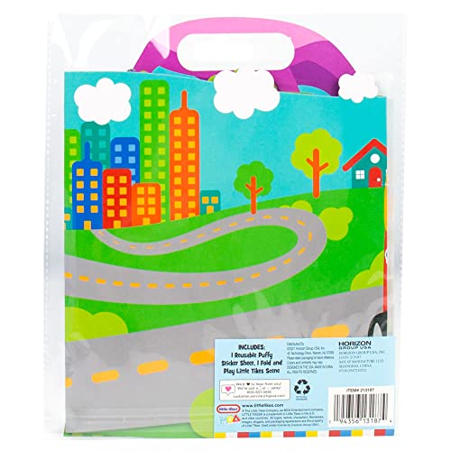 Repositionable Little Tikes Sticker Playset β Car & Truck Stickers for Kids Ages 3+