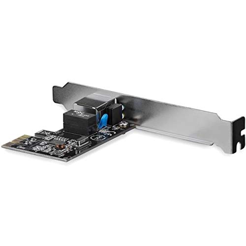 StarTech.com 1 Port PCIe Gigabit Network Server Adapter NIC Card - Dual Profile - Gigabit Desktop Adapter REV E Intel 6 Chip support (ST1000SPEX2)