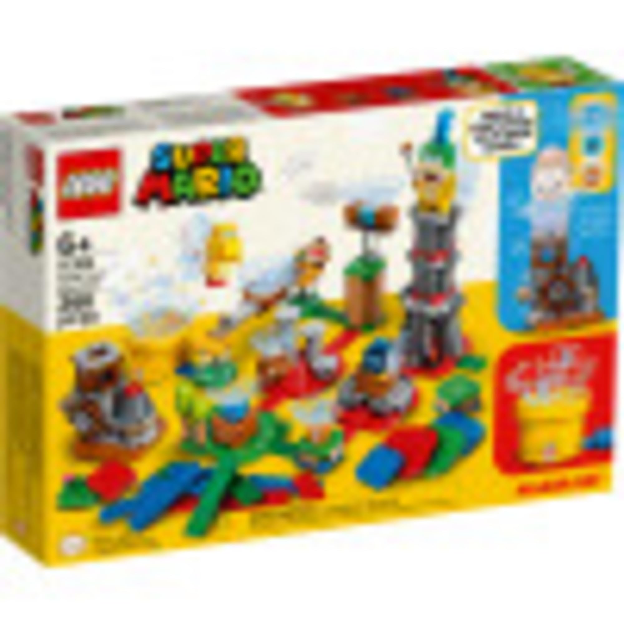 LEGO Super Mario Master Your Adventure Maker Set 71380 Building Kit; Collectible Gift Toy Playset for Creative Kids, New 2021 (366 Pieces)