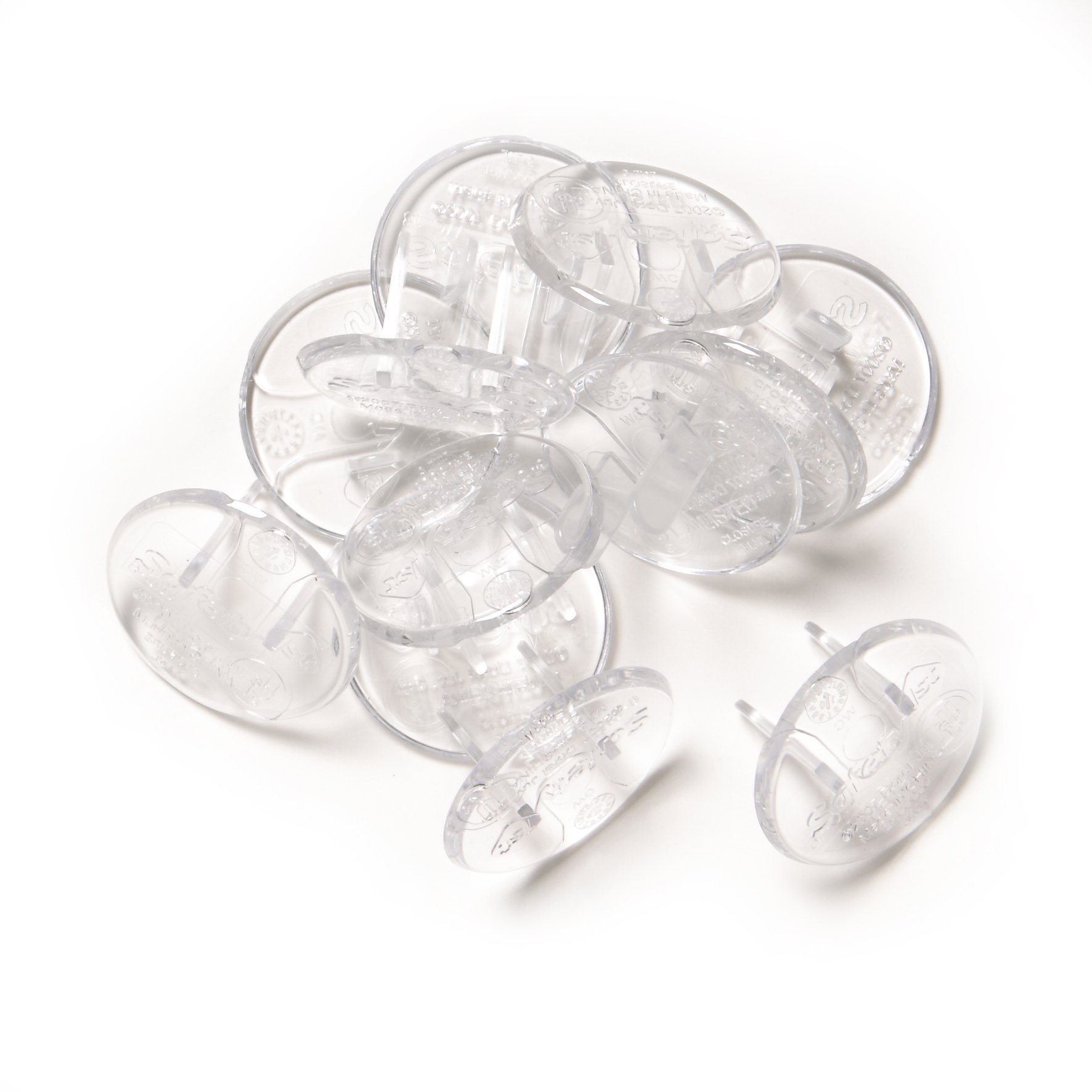 Safety 1st 12 Pack Ultra Clear Outlet Plugs