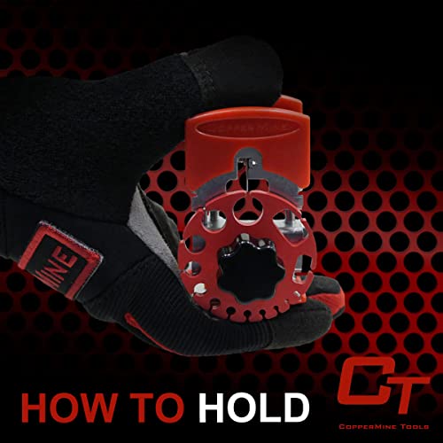 COPPERMINE Handheld Copper Wire Stripper Manual Stripping Machine Combo with 10 BLADES INCLUDED for Manual Wire Stripper