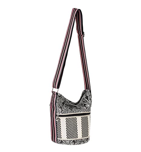 Sakroots womens Catalina Canvas Bucket, Black & White Soulful Desert, One Size US