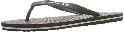 Billabong Men's Tides Northpoint Flip Flops, Black Black 19, 8.5
