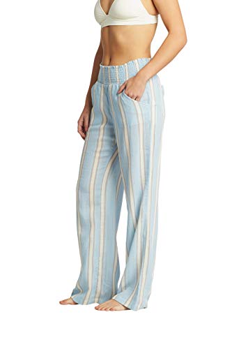 Billabong womens New Waves Stripe Pants, Clear Sky, Small US