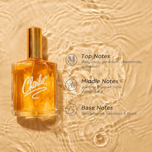 REVLON Charlie Blue by for Women, Eau De Toilette Spray, 3.4 Ounce