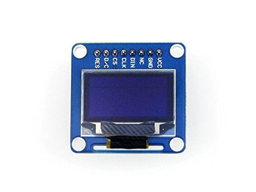 waveshare 0.96inch OLED (B) SPI/I2C Interfaces Straight/Vertical Pinheader for Hardware Platforms Such as Raspberry Pi/Jetson Nano/STM32