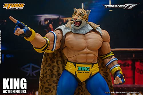 Storm Collectibles - Tekken 7 - King, 1/12 Action Figure, Brown