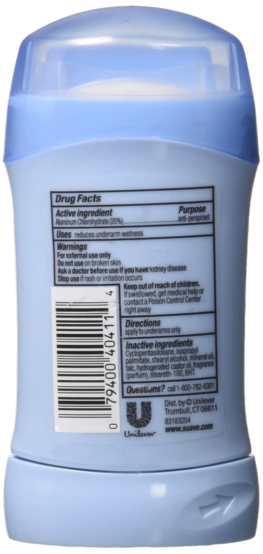 SUAVE A/P-DEOD INV SOL POWDER 2.6 OZ