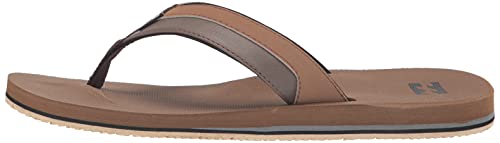 Billabong Men's Classic Supreme Cushion FLIP Flop Sandal, Camel, 9