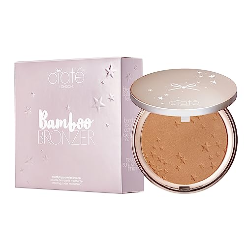 Ciaté London Bamboo Bronzer Mattifying Powder - Oil-Controlling, Buildable Pigment - (South Beach)