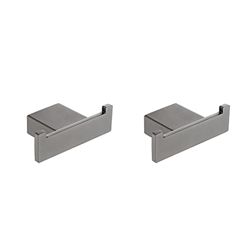 EYHLKM Gray Towel Hook Coat Hat Door Hook Hanger Wall Hook Retro Home Deco Robe Hooks Stainless Steel Bathroom Accessories