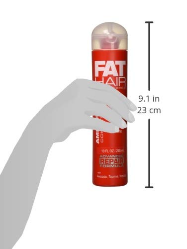 Samy Fat Hair 0 Calories Advanced Repair Formula Amplifying Conditioner, 10 Ounce (SHOMALVI3279)