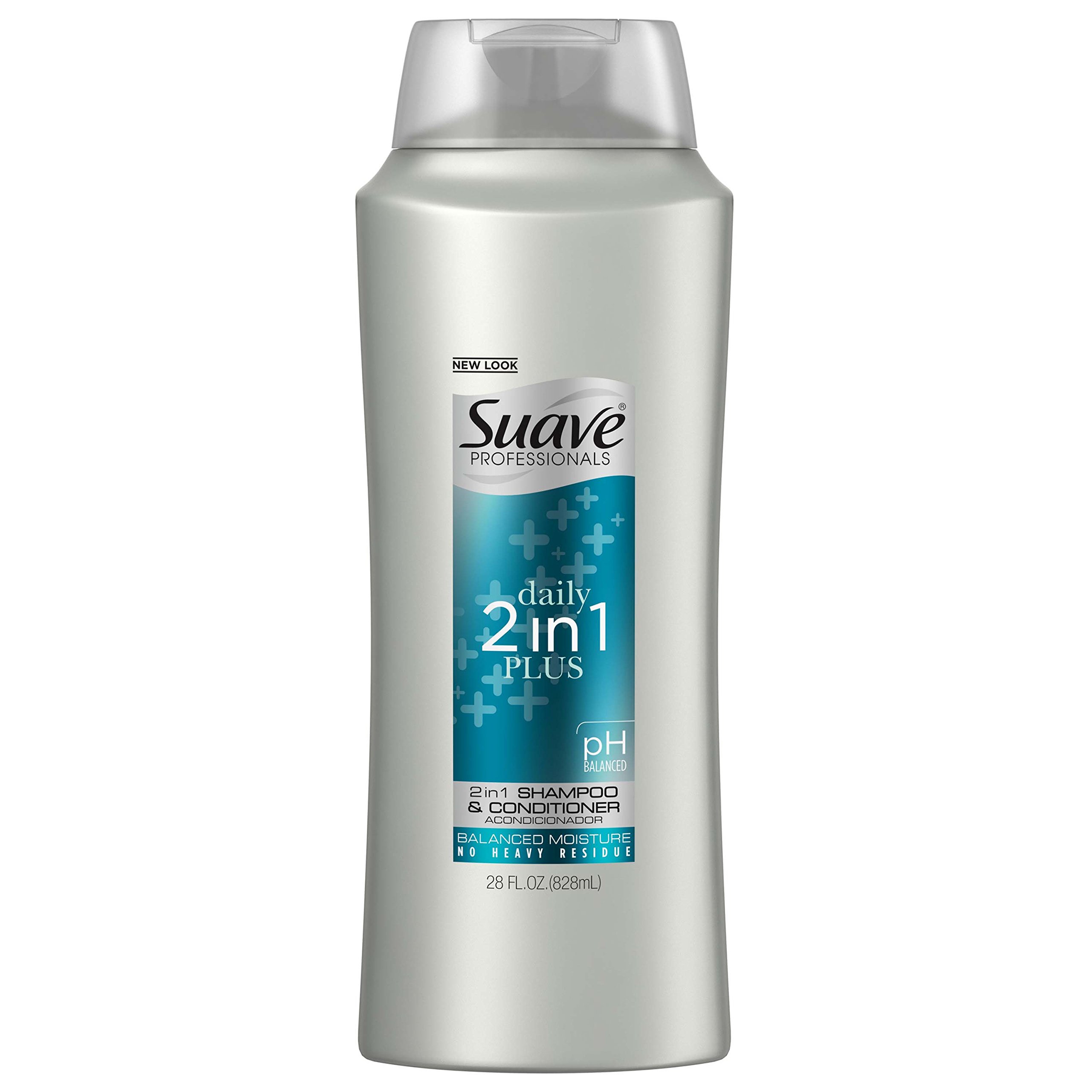 Suave Professionals, 2 in 1 Plus Shampoo & Conditioner 28oz