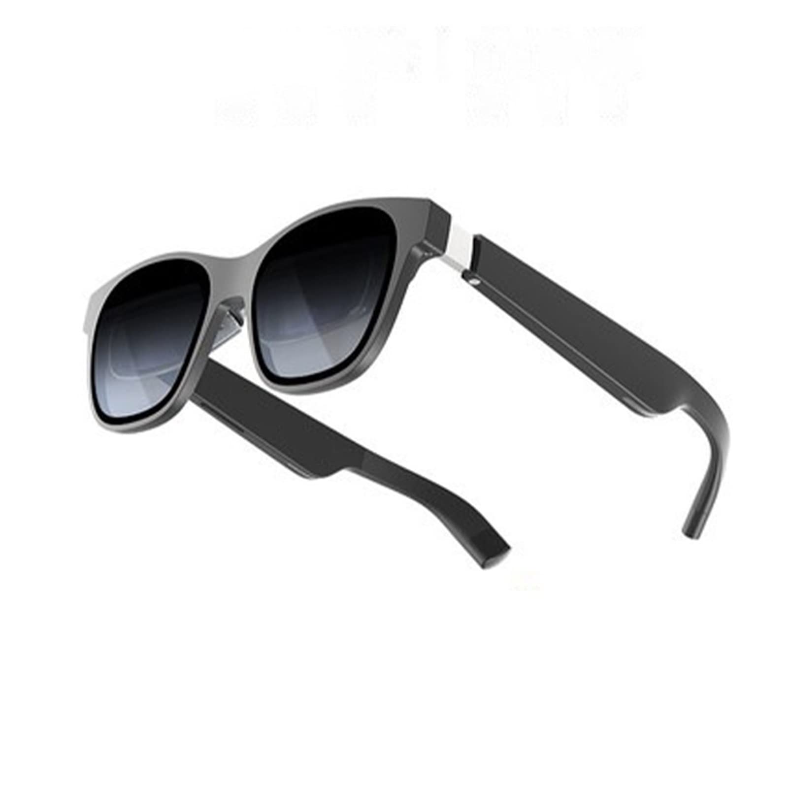 BKGDO Smart AR Glasses Portable HD Private Giant Screen Viewing Mobile Computer Screen Projection Game Original Glasses (Bundle : Black), OneColor