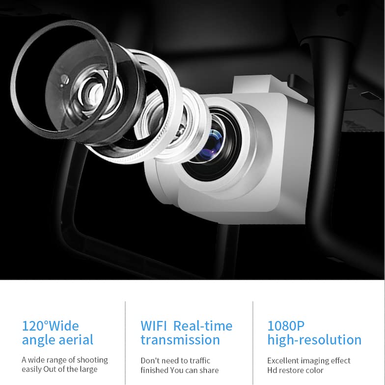 Bingchat New Upgraded Drone for kids 8-12, Beginner Drone with Camera 1080P HD, App Control, Crash Frame, 3D Flip, Speed Adjustment