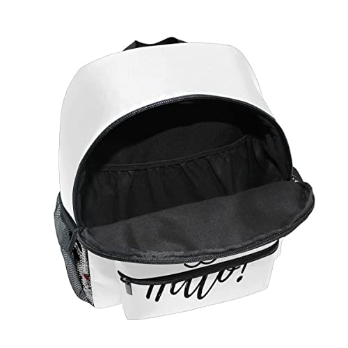 Glaphy Kid's Backpack Panda Funny Toddler Backpack for Daycare Travel, Preschool Bookbags for Boys Girls