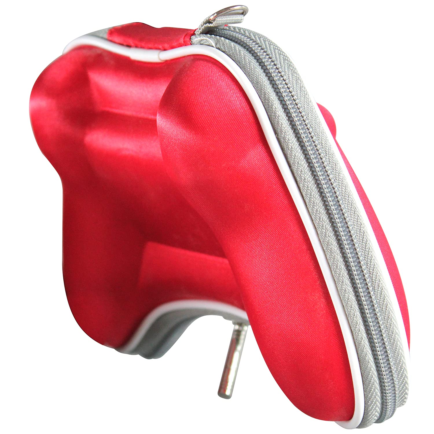 OSTENT Air Foam Hard Pouch Case Bag Sleeve for Microsoft Xbox One Wireless Controller - Color Red