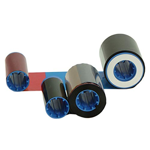 Zebra 800015-440 True Colours YMCKO Color Ribbon for iSeries Card Printers, P310i, P320i, P330i, P420i, P430i, and P520i. 200 Prints.
