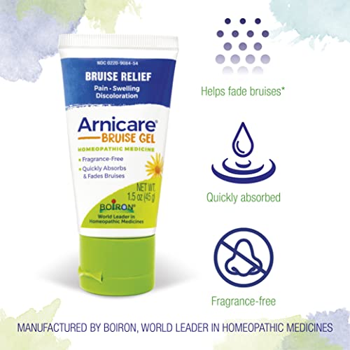 Boiron Arnicare Bruise Gel for Pain Relief from Bruising and Swelling or Discoloration from Injury - 1.5 oz