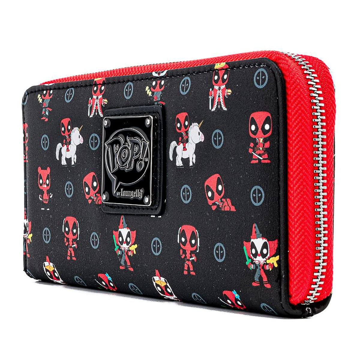 Loungefly x Deadpool 30th Anniversary Zip-Around Wallet