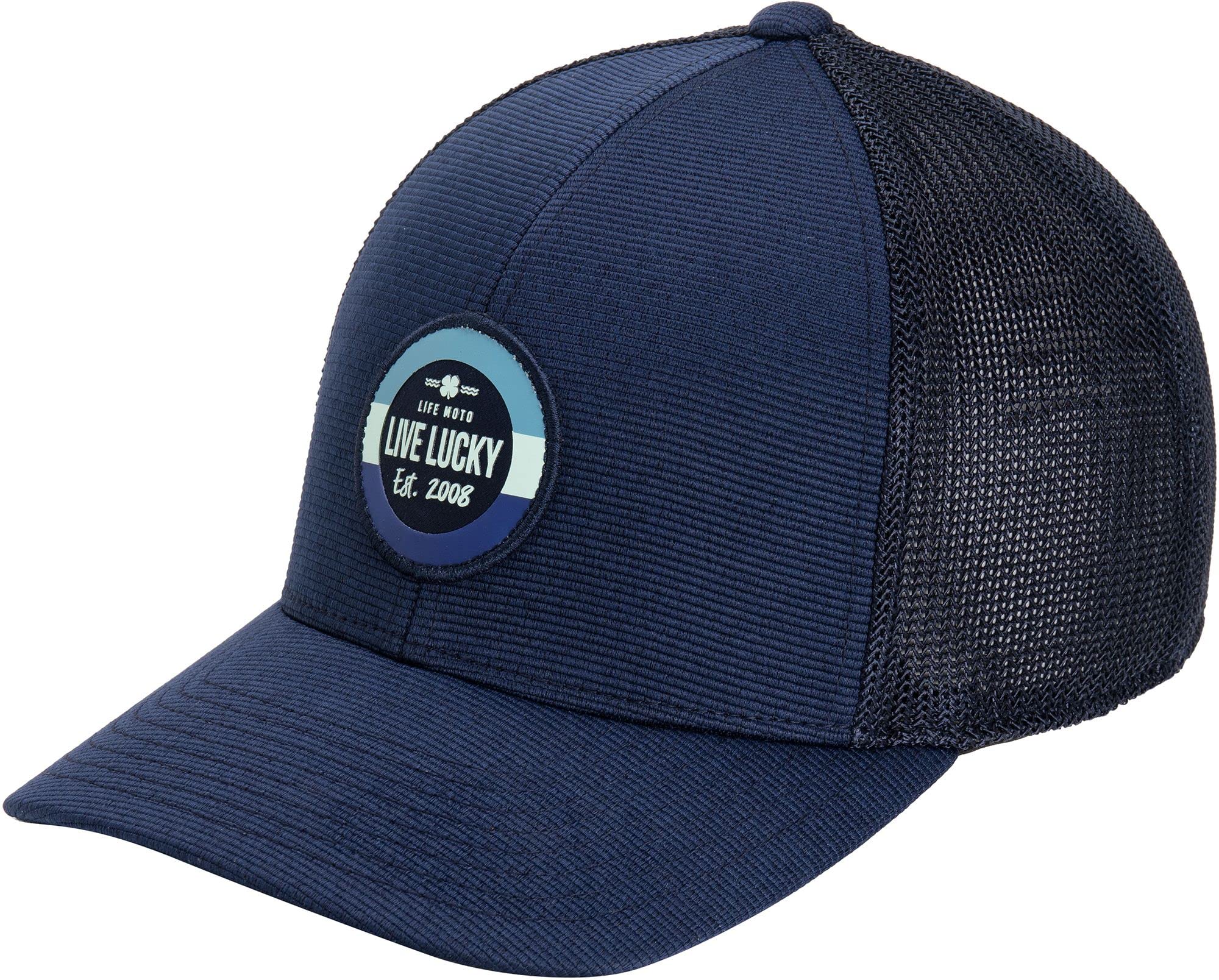 Black Clover North Shore 3 Adjustable Hat High Density Patch Clover/Navy One Size