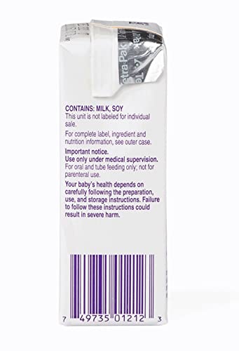 Nutricia Fortini Infant Formula - Milk-Based, Energy-and Nutrient-dense Baby Formula with Iron - 4 Fl Oz Carton (Case of 30)