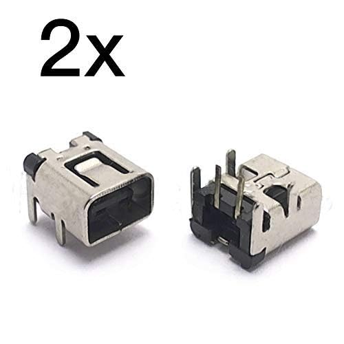 Mustpoint 2X AC-DC Power Jack Input Charging Port for Nintendo 2DS / 2DS XL & DS/DSi XL