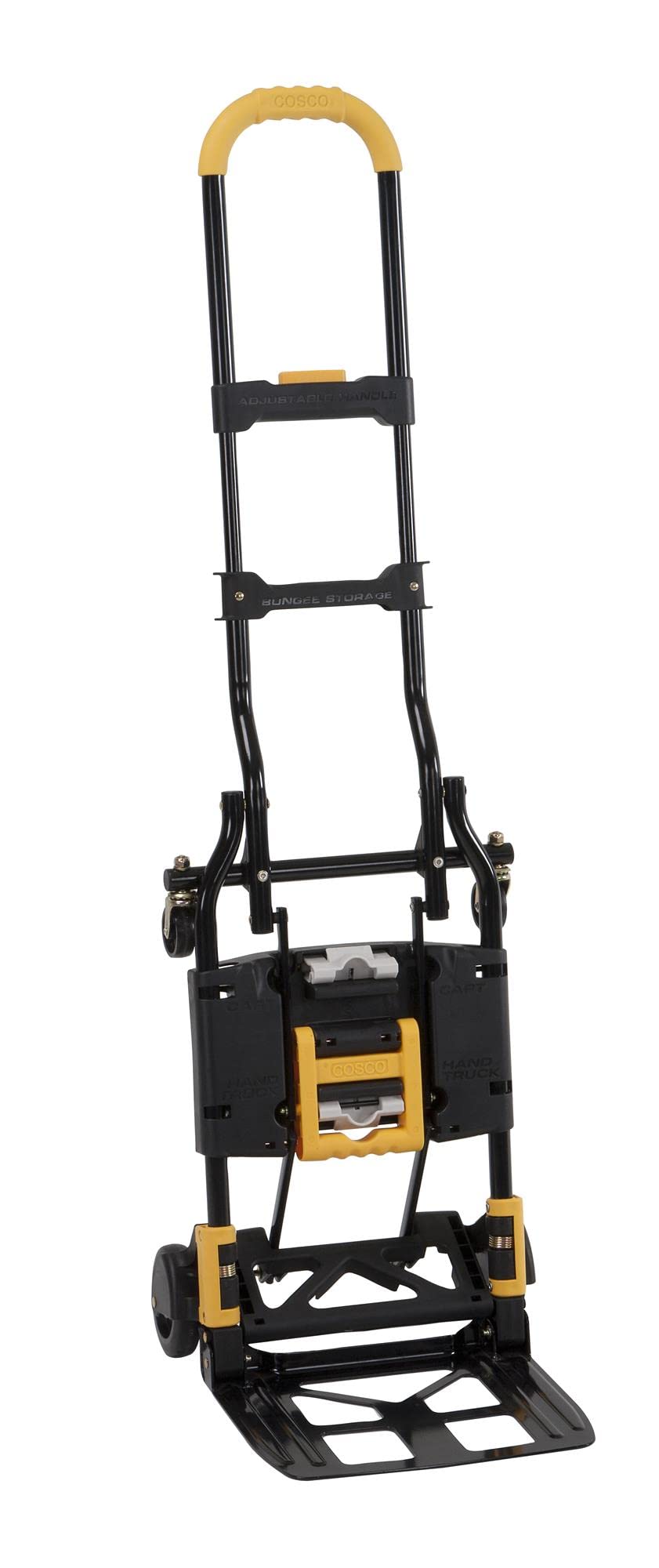 COSCO 12225YGB1E 300 lb 2-in-1 Folding Hand Truck and 12222PBG1E 300 lb Shifter Folding Hand Truck Cart Bundle
