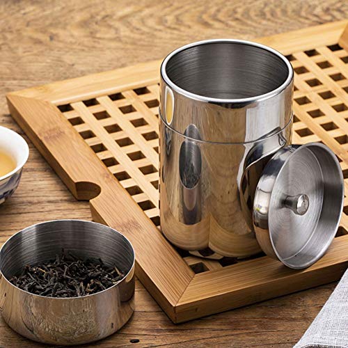 GLOGLOW Food Grade Tea Container, Tea Jar, for Home