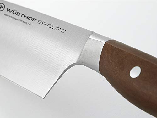 Wusthof Epicure Santoku, Hollow Edge, One Size, Brown, Stainless