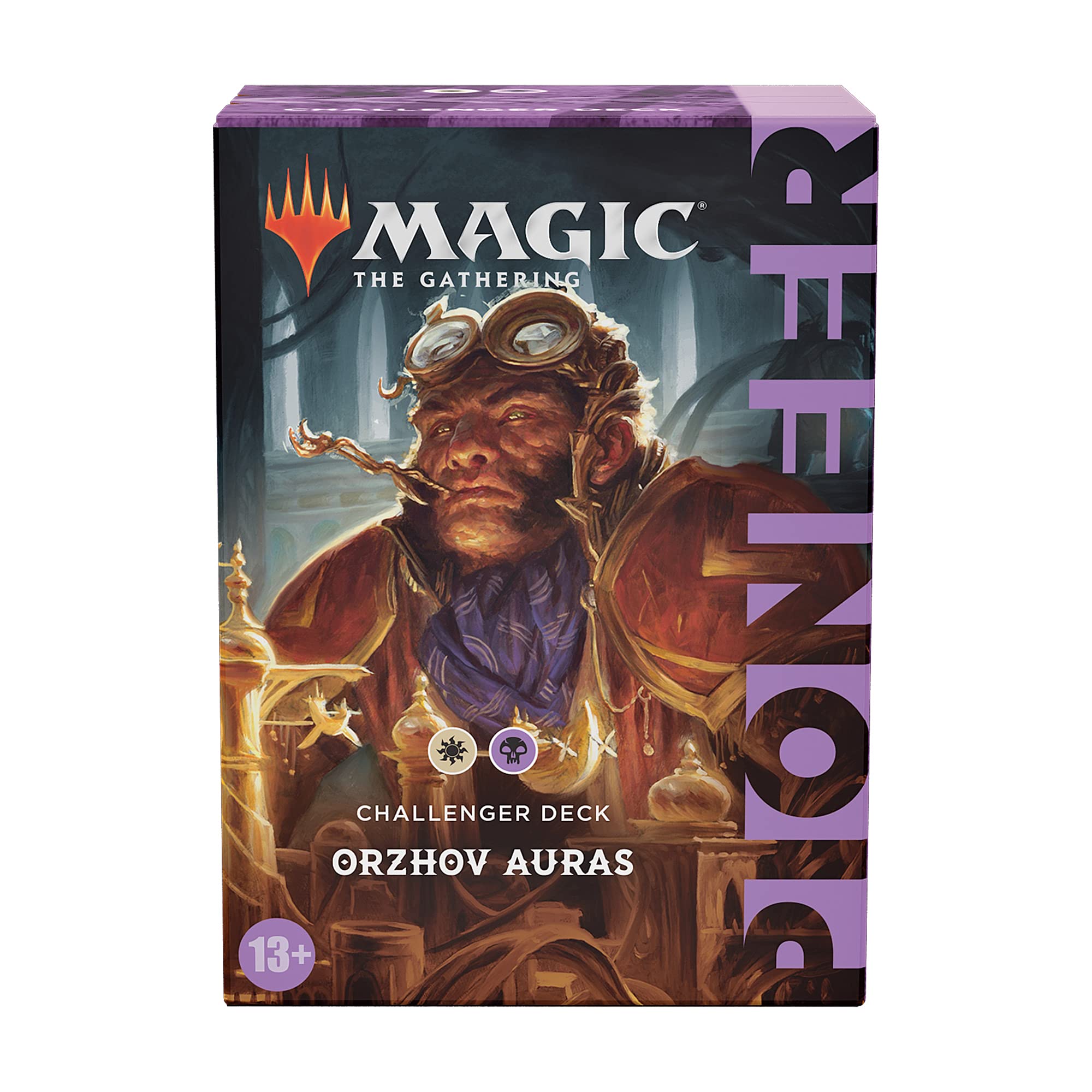 Magic: The Gathering Pioneer Challenger Decks 2021 – Orzhov Auras (White-Black), ages 13+ years