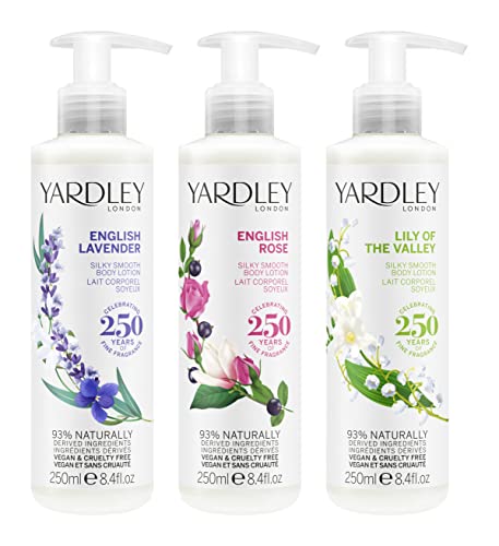 Yardley of London English Rose 8.4 oz Moisturizing Body Lotion