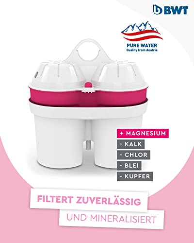 BWT Magnesium Gourmet L0814334 Cartridges Water Filter (Pack of 3 + 1)