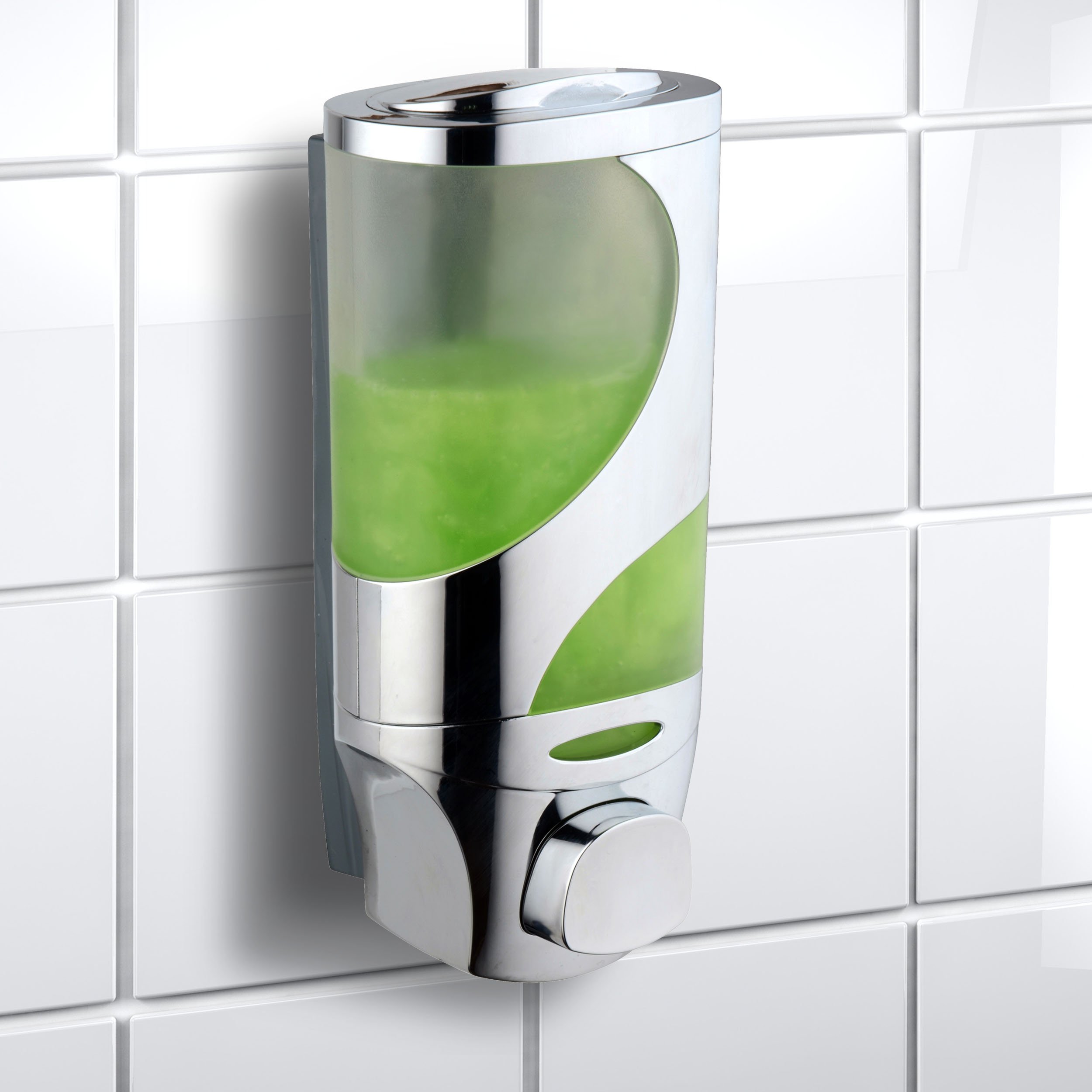 HotelSpaWave Luxury Soap/Shampoo/Lotion Modular-design Shower Dispenser System (Pack of 1)