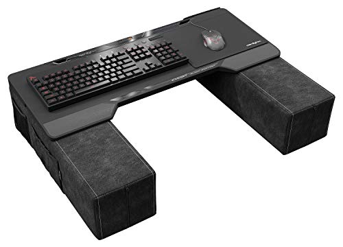 Couchmaster CYCON² Black Edition - Couch Gaming Desk for Mouse & Keyboard (for PC, PS4/5, Xbox One/Series X), Ergonomic lapdesk for Couch & Bed
