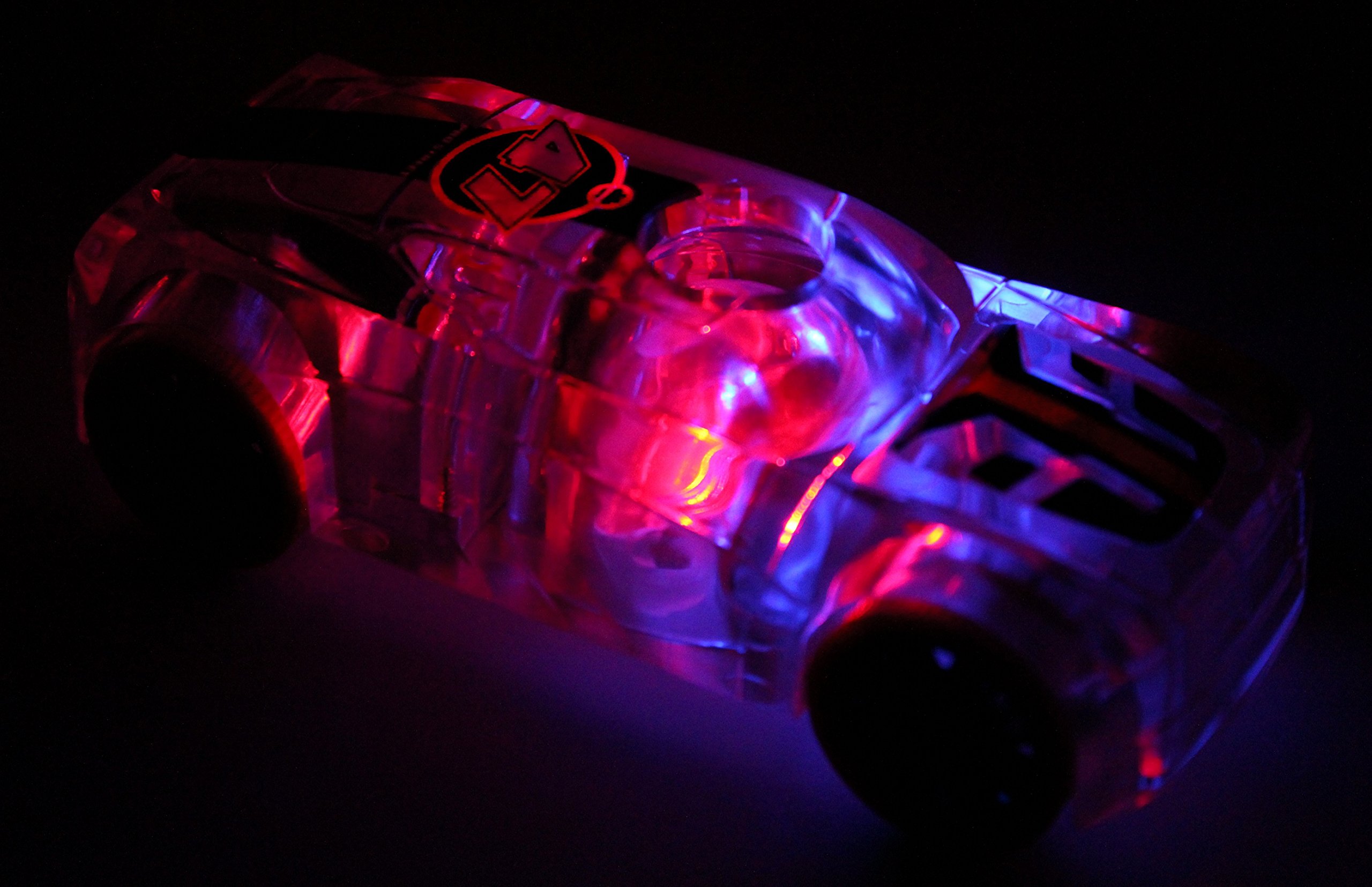 Marble Racers Light Up 1:43 Scale First Responder Car with Quick Shot Pull-Back Motor - EMT