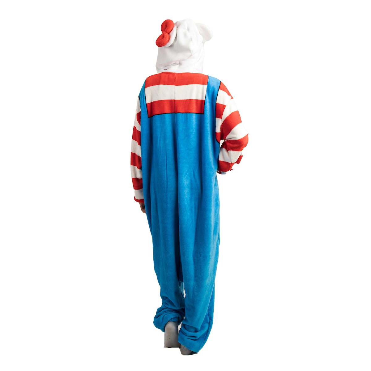Bioworld Hello Kitty & Friends Hooded Hello Kitty Kigurumi Cosplay Union Suit-XXL