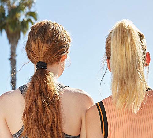Braided Hair Ties Goody Woven Ponytail Holders Bracelet Band Elastics for Women & Men Thick Thin Hair