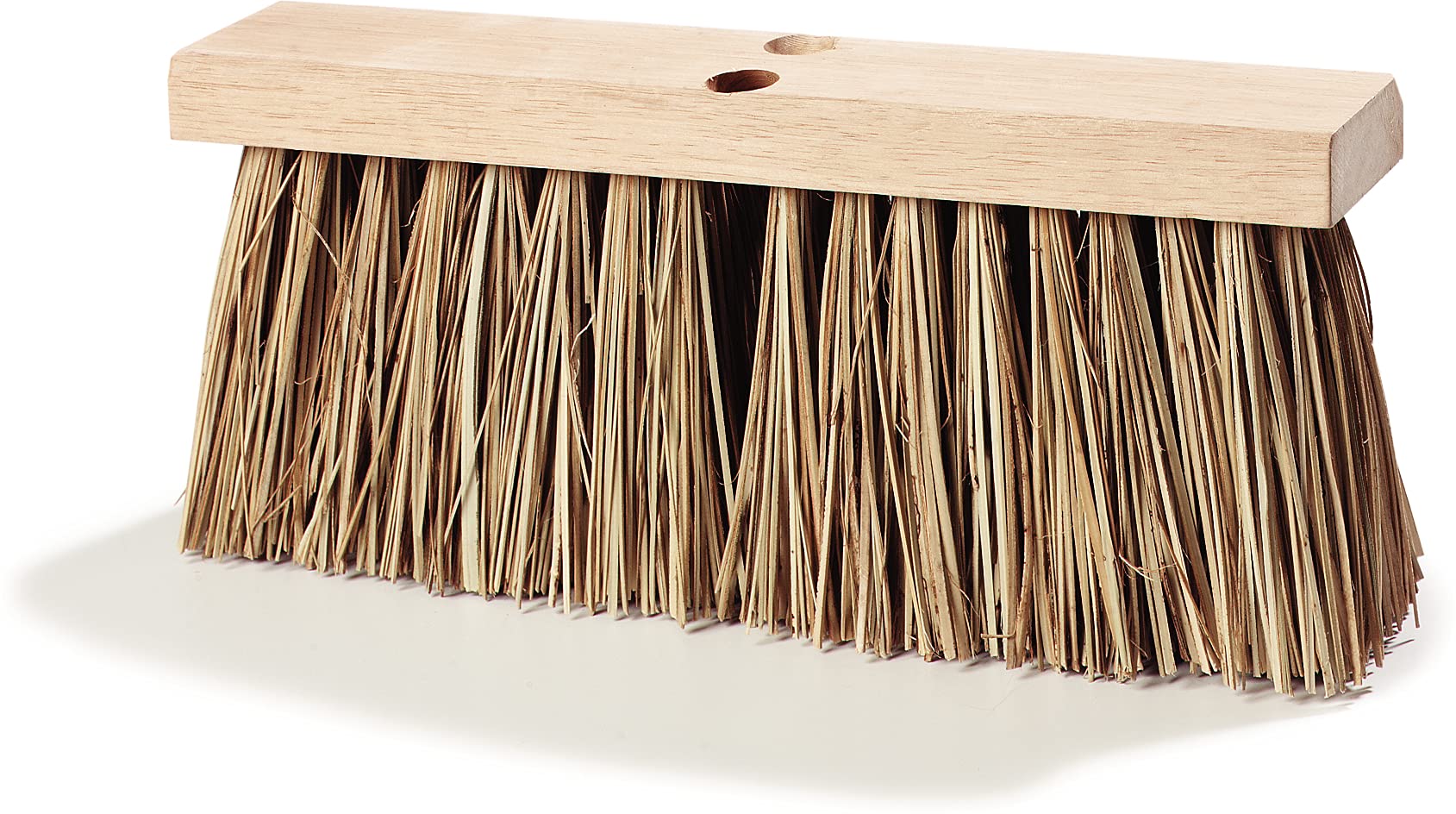 SPARTA 3621941600 Flo-Pac Hardwood Block Stalk Street Broom, Palmyra Bristles, 16" Block Size, 6-1/4" Bristle Trim (Pack of 12)