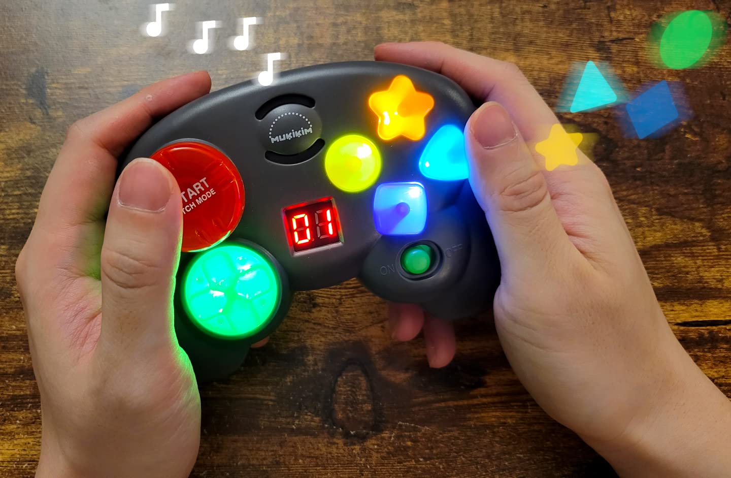 Brain Blast - Memory & Light Chase 2 Games in 1. Exciting & Unique Electronic Handheld Game for Kids Ages 3+. Challenge Yourself to Repeat The Patterns & Advance to Higher Levels!