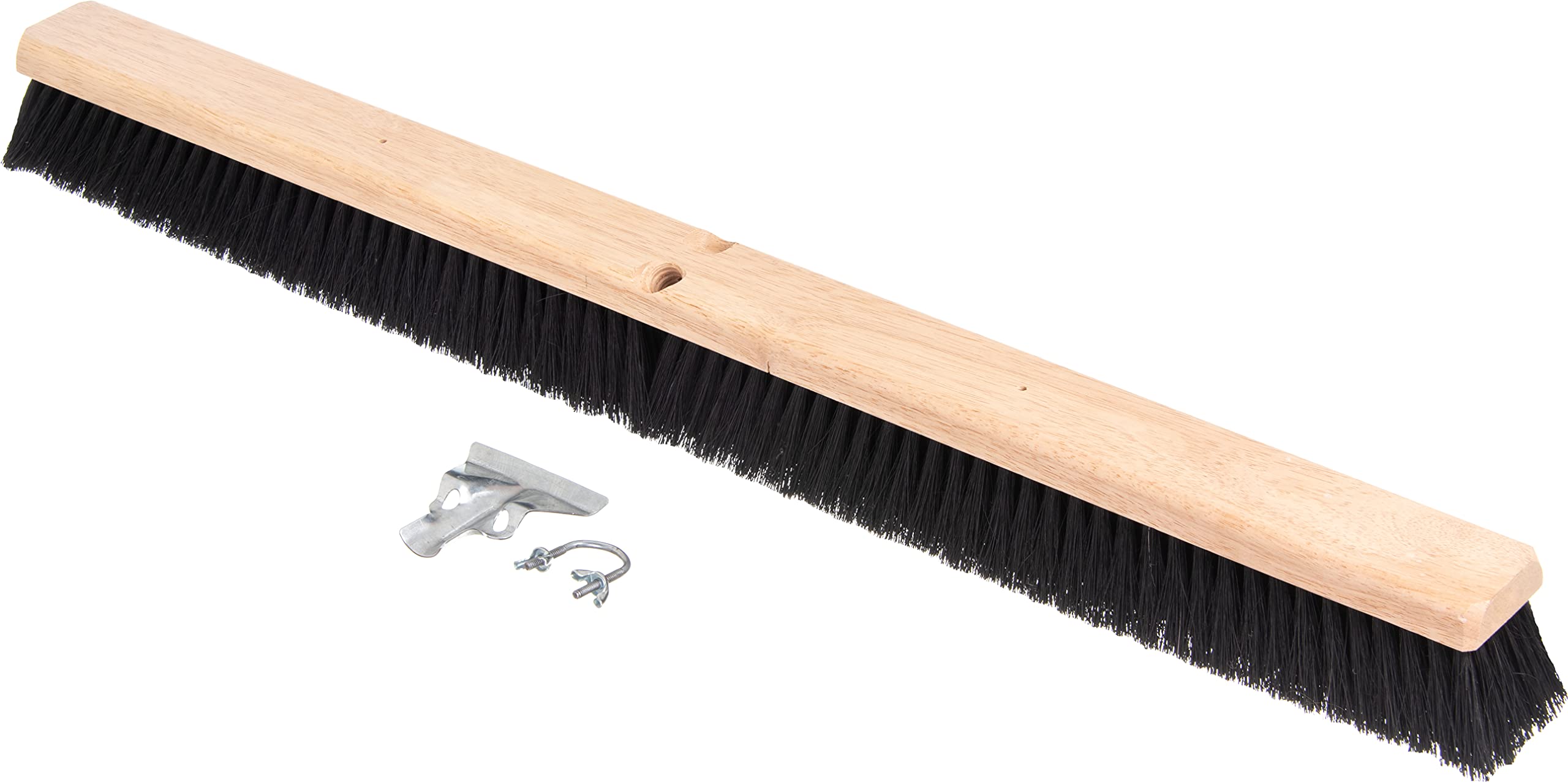 SPARTA Flo-Pac Tampico Floor Sweep, Floor Brush for Cleaning, 36 Inches, Black, (Pack of 6)