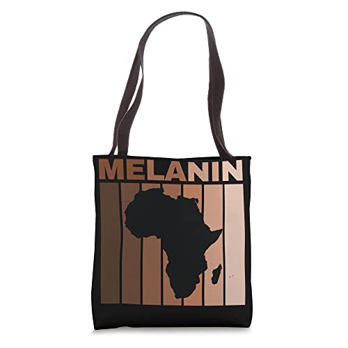 Black History Month African American Pride Melanin Tote Bag