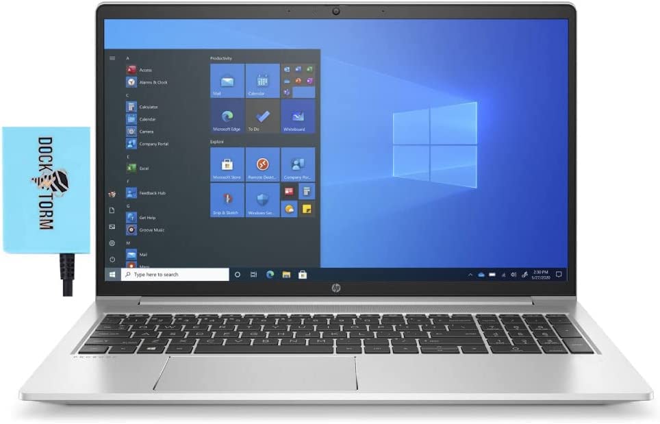 HP ProBook 450 G8 15.6" FHD IPS Laptop (Intel i7-1165G7 4-Core, 64GB RAM, 1TB PCIe SSD, Intel Iris Xe, Backlit KYB, AC WiFi, Bluetooth 5.1, HD Webcam, Win 10 Pro) with Hub