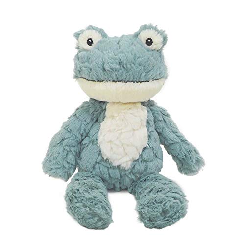 Mary Meyer Putty Nursery Stuffed Animal Soft Toy, 11-Inches, Slate Blue Frog