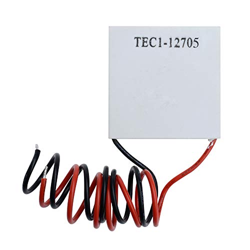 TEC1-12705 12V 50W 40MMX40MM Heatsinks Semiconductor Refrigeration Thermoelectric Cooler Cooling Peltier Plate Module.