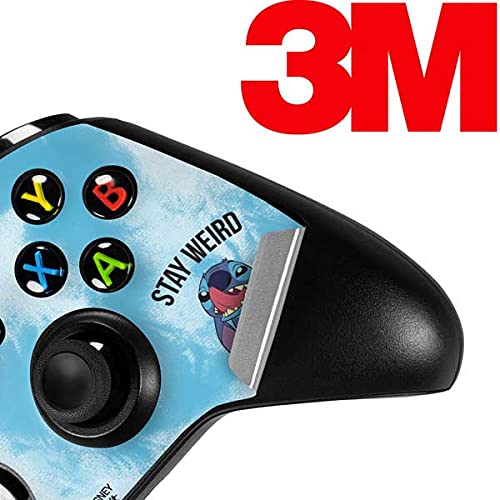 Skinit Decal Gaming Skin Compatible with Xbox One S Controller - Officially Licensed Disney Lilo and Stitch Stay Weird Design