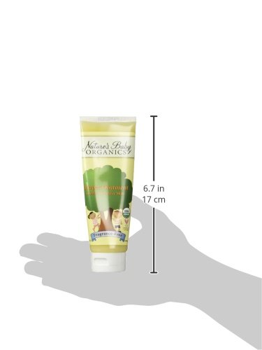 Nature's Baby Organics Organic Diaper Ointment Cream, Fragrance Free, 3-Ounce Tubes (Pack of 2)