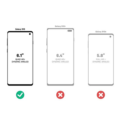 OtterBox Defender Screenless Series Case for Samsung Galaxy S10 (NOT S10e/Plus) Non-Retail Packaging - Black