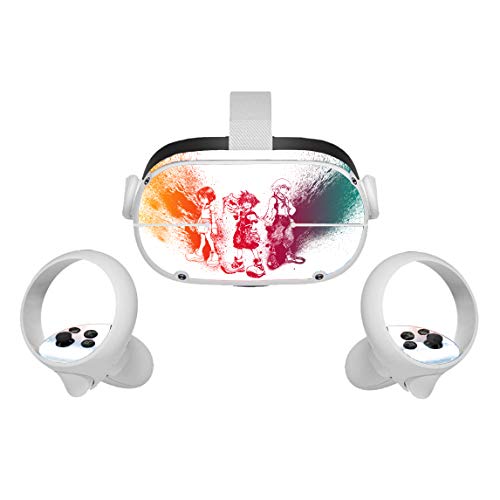 Brave Heart Hero Oculus Quest 2 Skin VR 2 Skins Headsets and Controllers Sticker Protective Decal Accessories